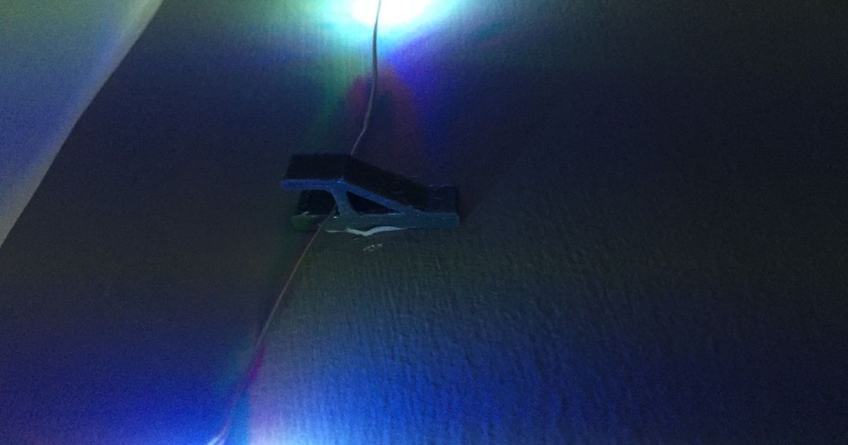 Hook for LED lights by Asdfasdf426 | Download free STL model ...