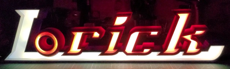 Illuminate Name sign Lorick by Qtronik | Download free STL model ...
