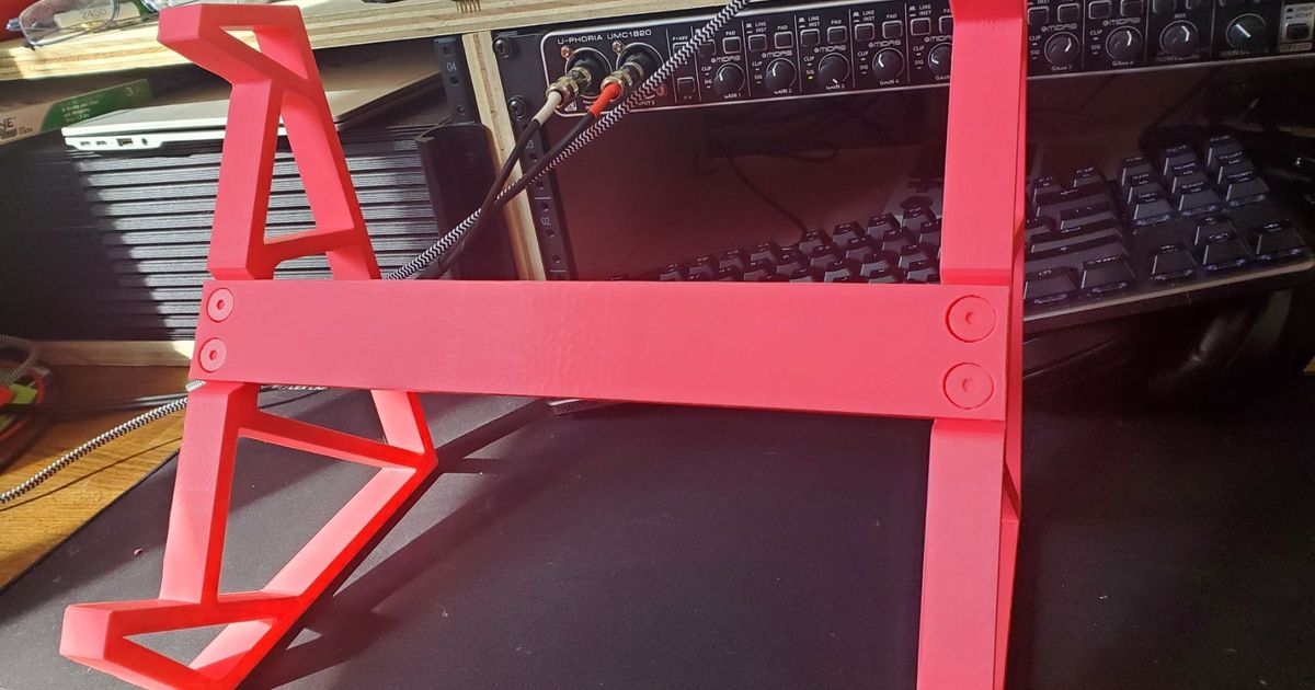 The Easel - Intellijel Palette Stand by stuckpixel | Download free STL ...