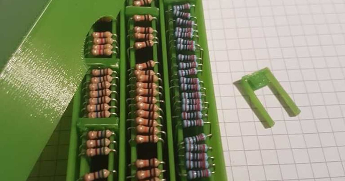 Resistor box by DisMyPassion | Download free STL model | Printables.com