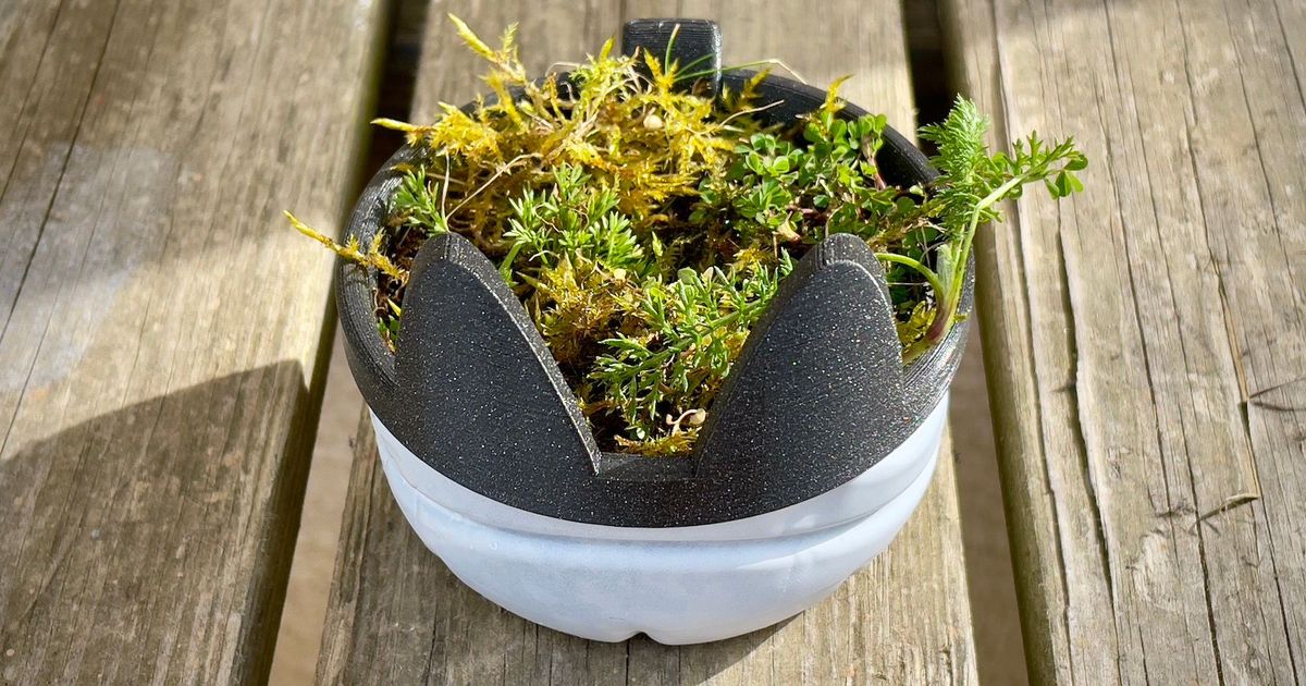 Moss Cat by Loiseau créatif | Download free STL model | Printables.com