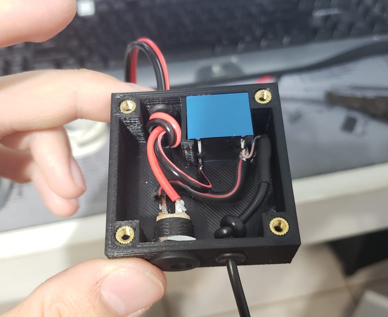 12V Relay Box for Bias Lighting by LastByte | Download free STL model ...