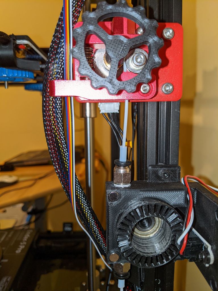 Runout En-Coder Cube Back Remix by crealitycheck | Download free STL model | Printables.com