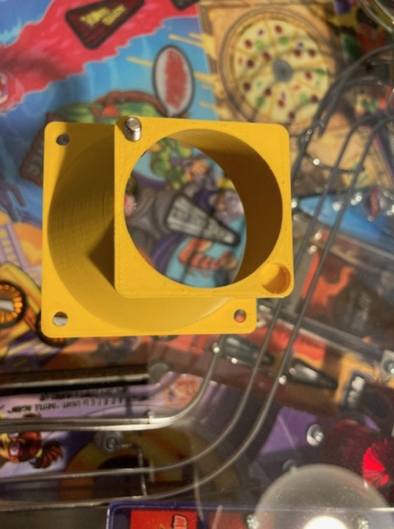 Stern Pinball Machine Spike 2 Fan Adapter (40mm to 60mm) by plasticbugs ...