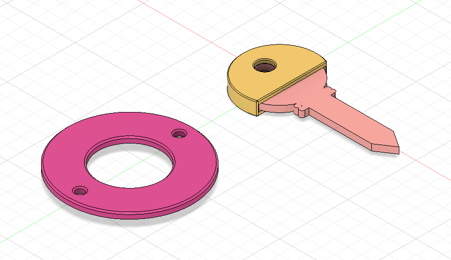 Color key caps and lock rings by jcjames_13009 | Download free STL ...