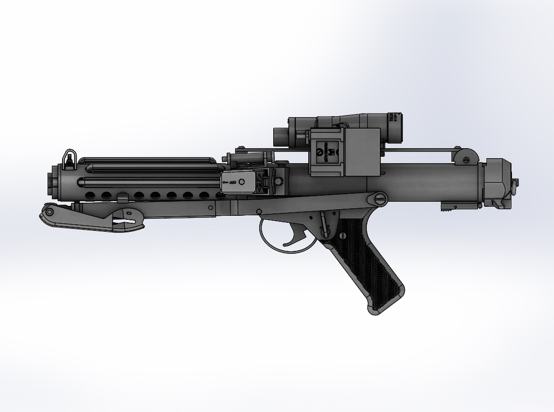 S&T STERLING L2A1 AEG AND ROGUE ONE E-11 CONVERSION by TK14082 ...