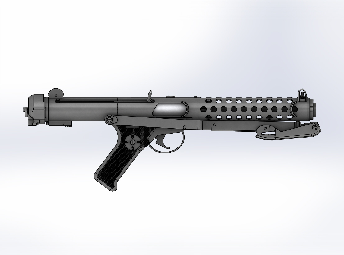 S&T STERLING L2A1 AEG AND ROGUE ONE E-11 CONVERSION by TK14082 ...