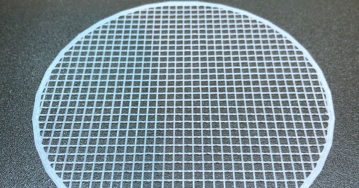 Parametric Mesh Screen - Round by Eyepokerouter | Download free STL ...