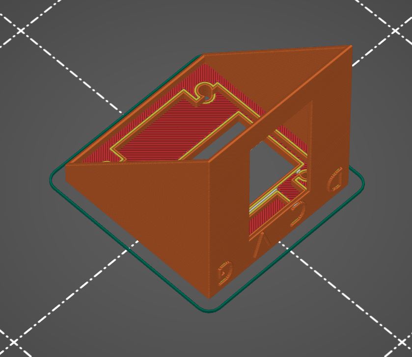 Debug OLED Screen Holder by BitScout | Download free STL model ...