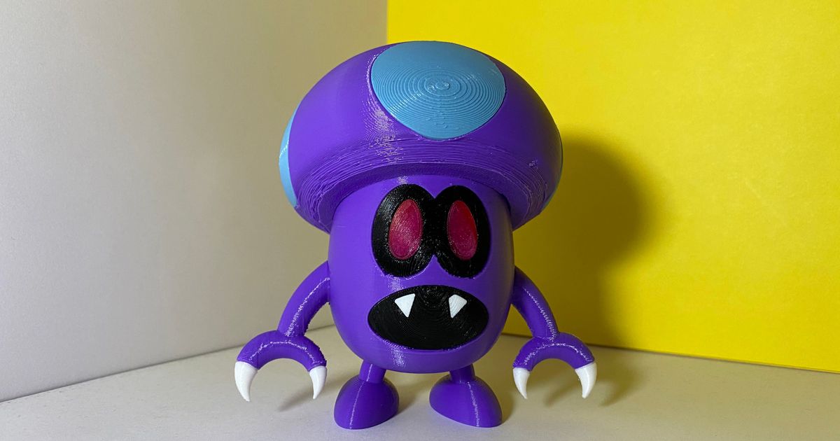 Shroob (Mario and Luigi) by Lazlo | Download free STL model ...