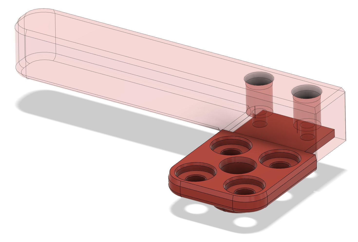 E3D Revo Nozzle Holder @ Ender 2 pro Handle by eSeL | Download free STL ...