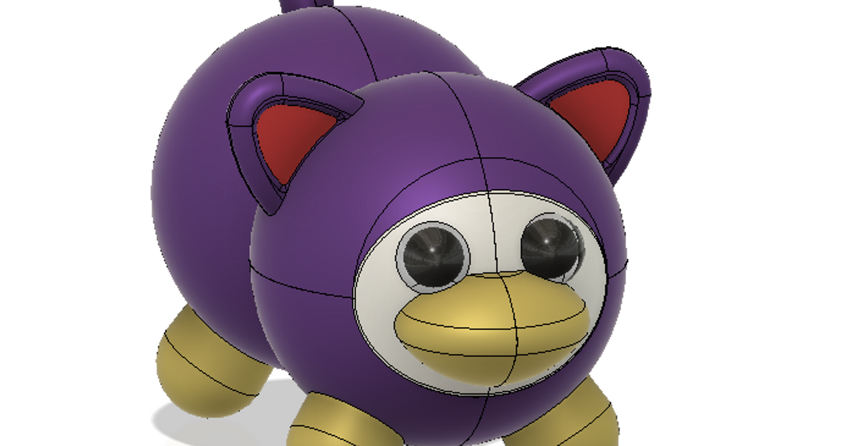 Peepy 3d printed! ItemLabel by Tn21 | Download free STL model ...