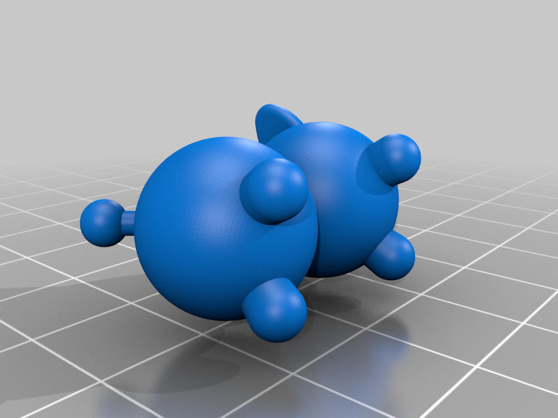 Peepy 3d printed! ItemLabel by Tn21 | Download free STL model ...