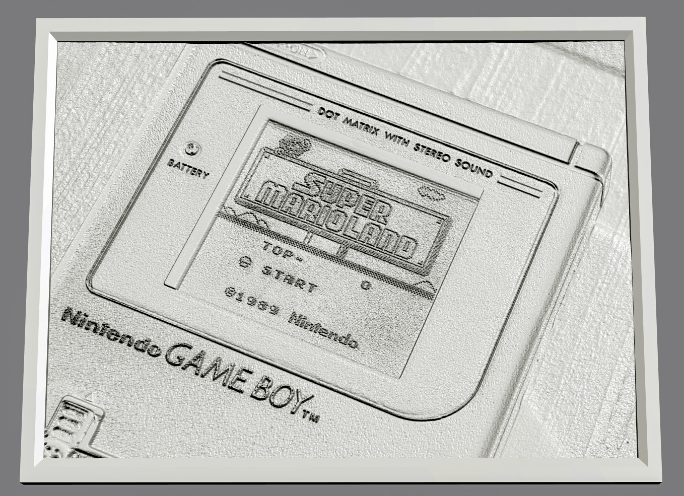 Game Boy lithophane by RetromanIE | Download free STL model ...