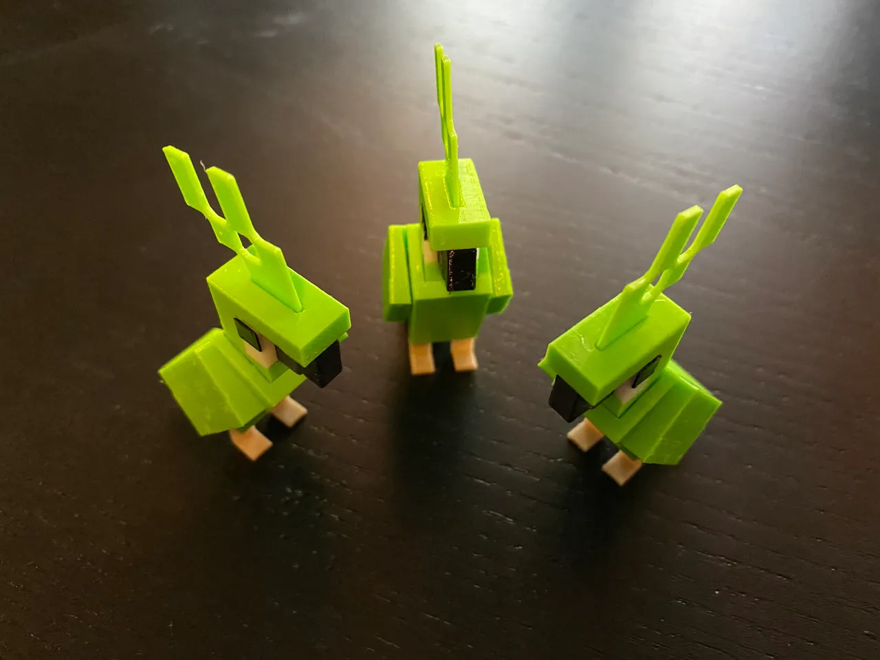 Green Parrot (Minecraft) by Lazlo | Download free STL model ...