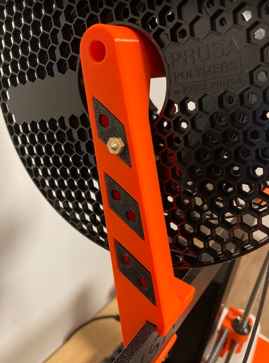 Nozzle Holder for Spool Holder by 123Dprint! | Download free STL model ...