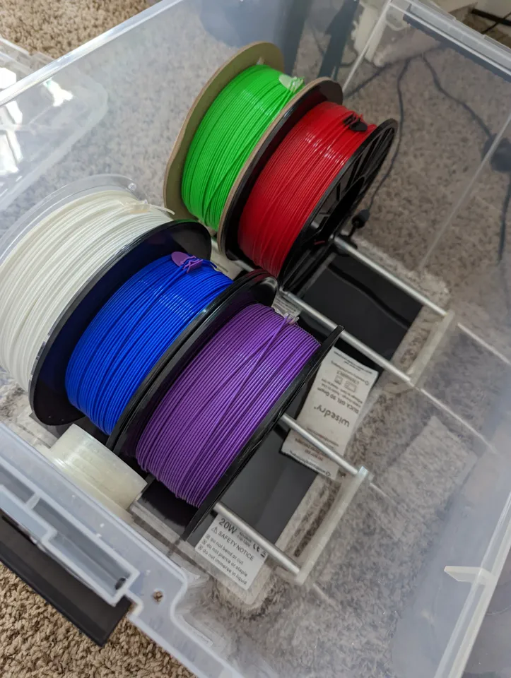 Filament Drybox by Rflewelling | Download free STL model | Printables.com