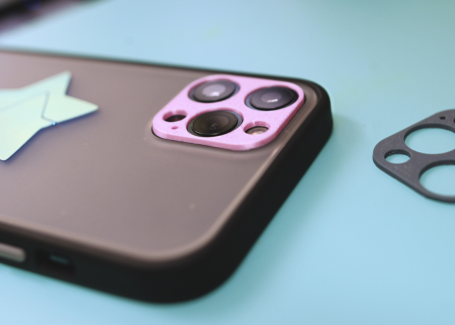 iPhone 12 Pro Max Camera Cluster Protector/Bumper by greenribbit ...