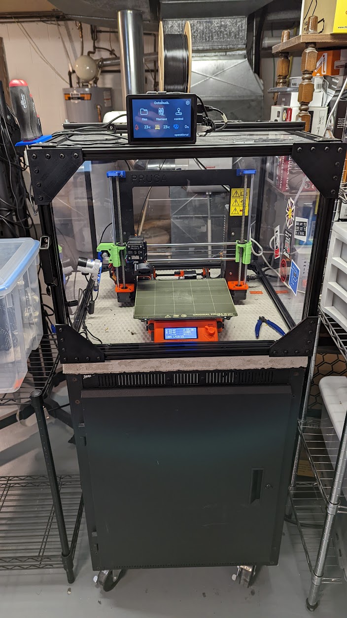 2020 Extrusion Half-Rack Cart Enclosure by loserish | Download free STL ...