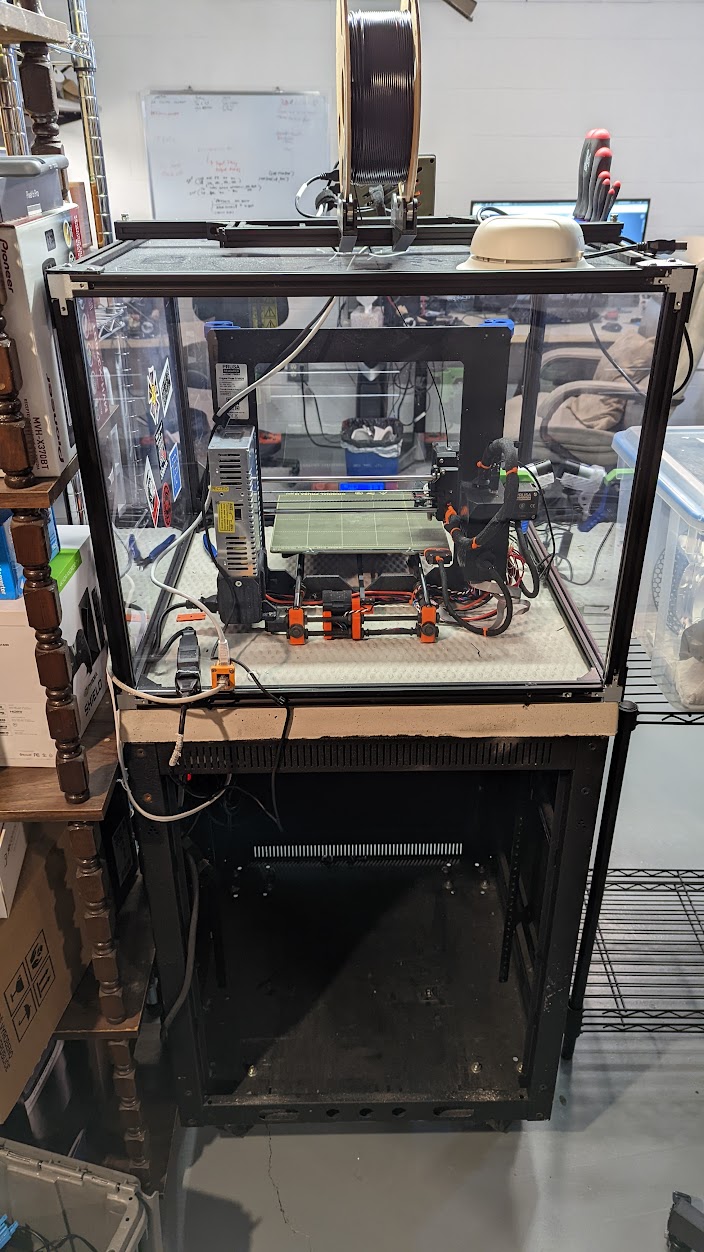 2020 Extrusion Half-Rack Cart Enclosure by loserish | Download free STL ...