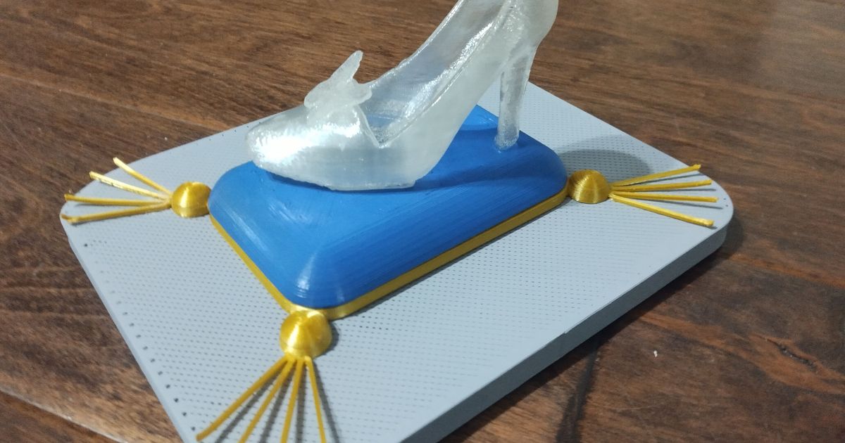 Cinderella's Glass Slipper by Jérémy Reeder | Download free STL model ...