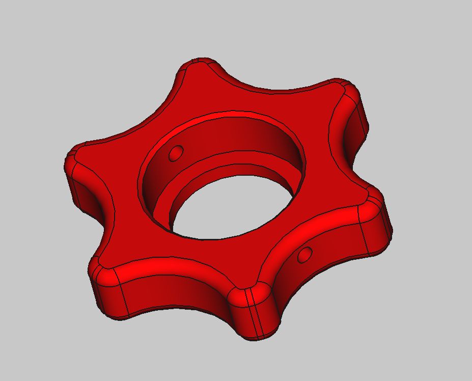 Handle for M12 thread cutter by lufa | Download free STL model ...