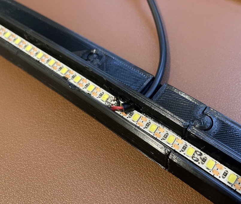 DELL C3422WE Monitor LED light by JascnC | Download free STL model ...