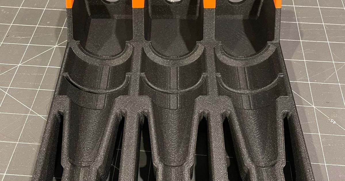 Toolholder Storage Tray by Gray Seas | Download free STL model ...