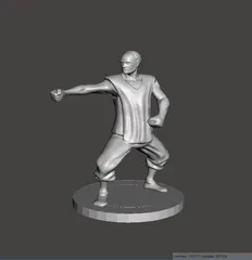 Monkey Monk 28mm by Mehdals | Download free STL model | Printables.com