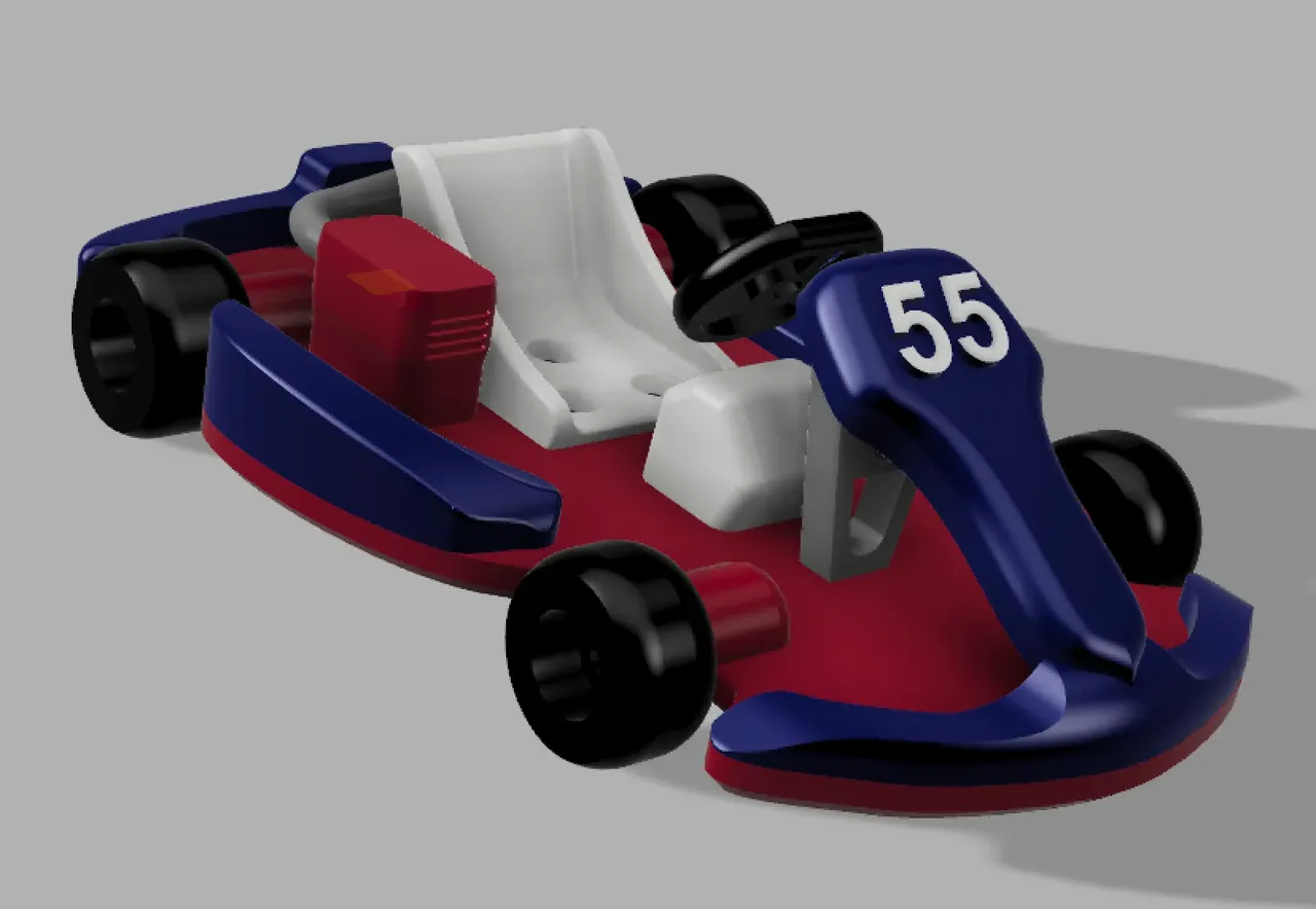 Go-kart by Johny69 | Download free STL model | Printables.com