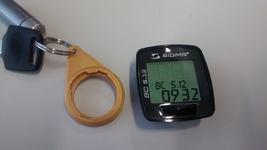 Bike speedo holder for keychain by Martin L. | Download free STL model ...