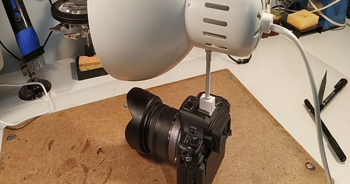 Threaded camera mount by The Developer Guy | Download free STL model ...