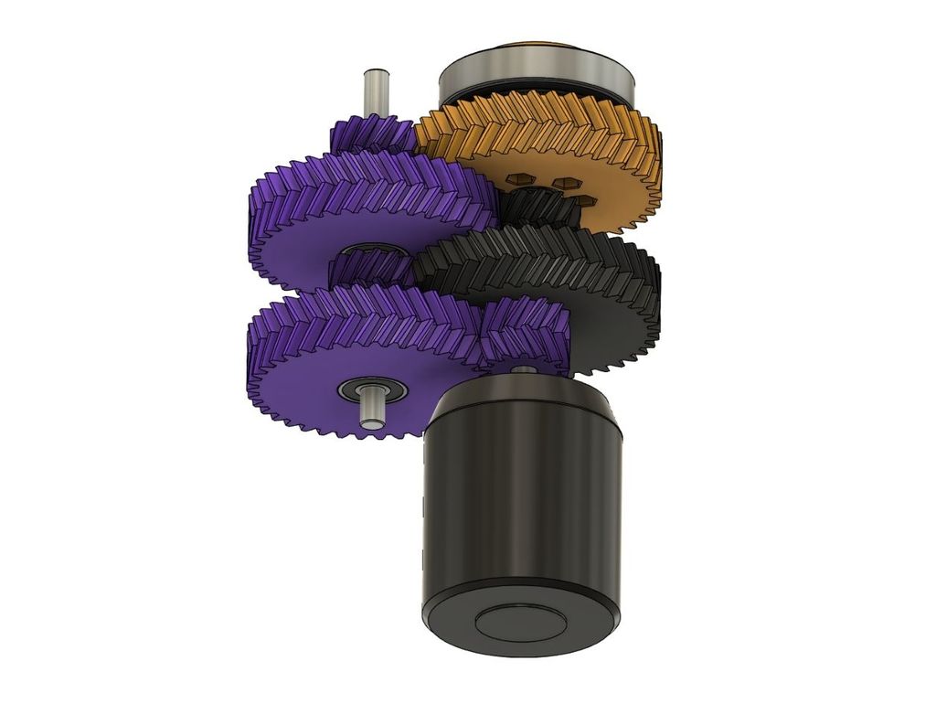 Powerful 3D Printed Brushless Motor Servo by Basement Creations ...