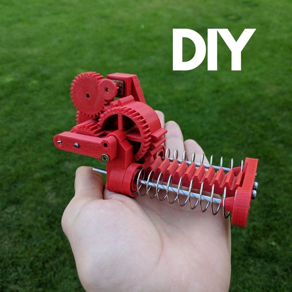 Jumping Robot Mechanism by Basement Creations | Download free STL model ...