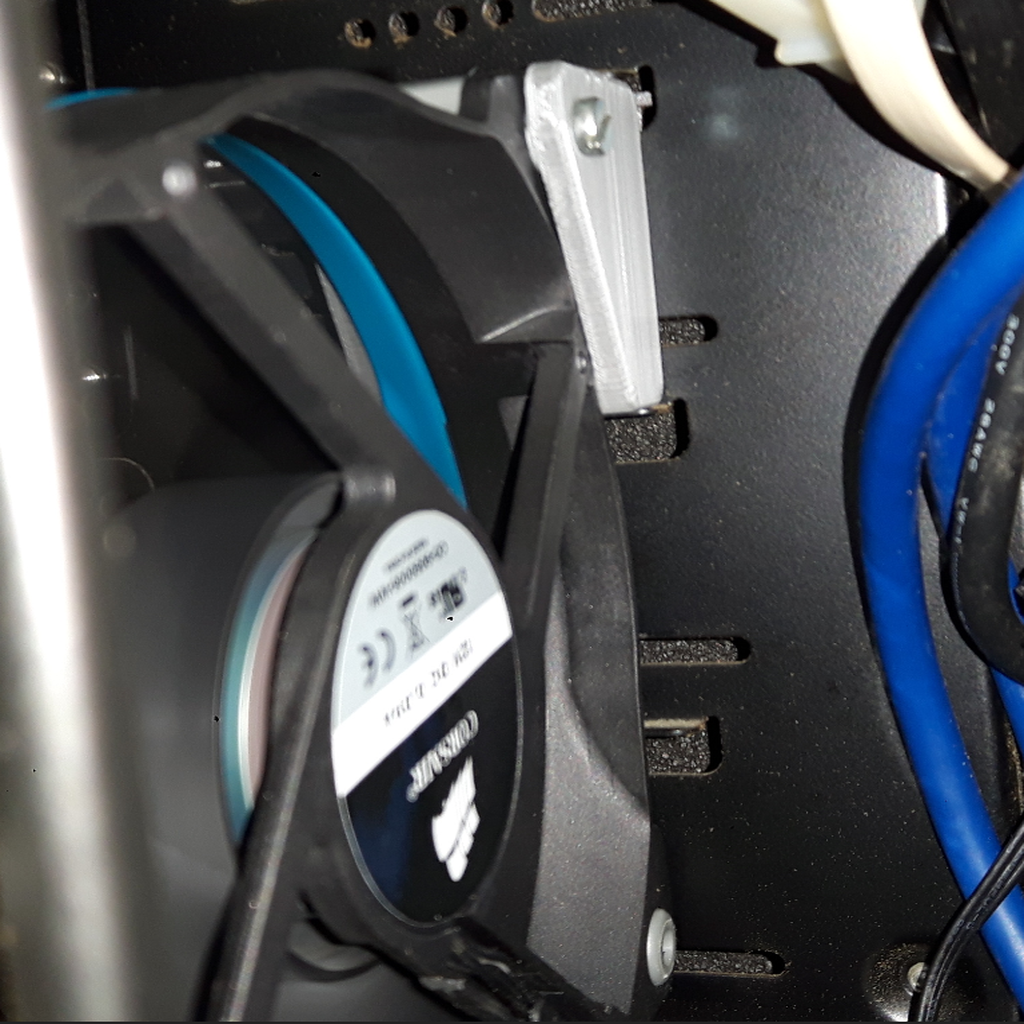 120mm Fan DVD Rom Slot Adapter by cuitlahac | Download free STL model ...