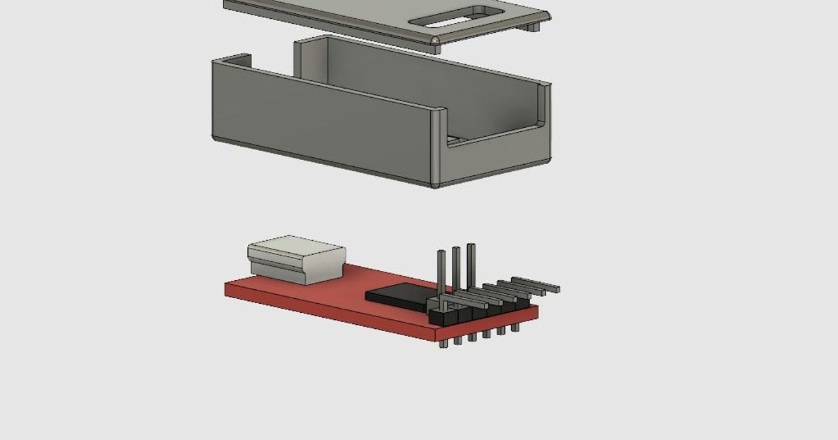 FTDI Adapter FT232RL Case by cuitlahac | Download free STL model ...