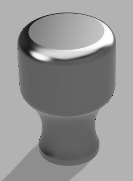 Stamp handle (glue on) 2cm by Mitch | Download free STL model ...