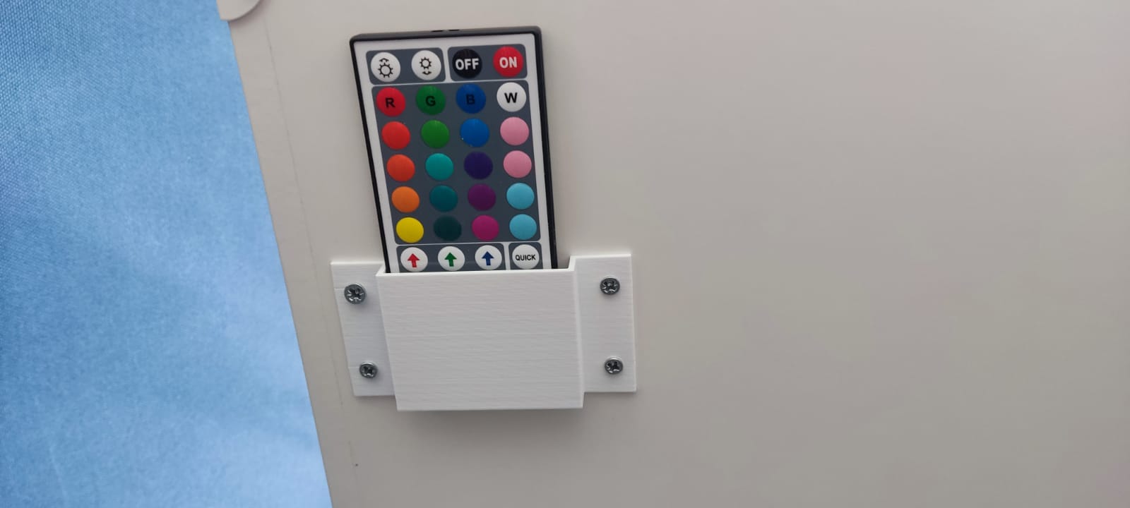 RGB Remote Control Holder by Key Guy | Download free STL model ...
