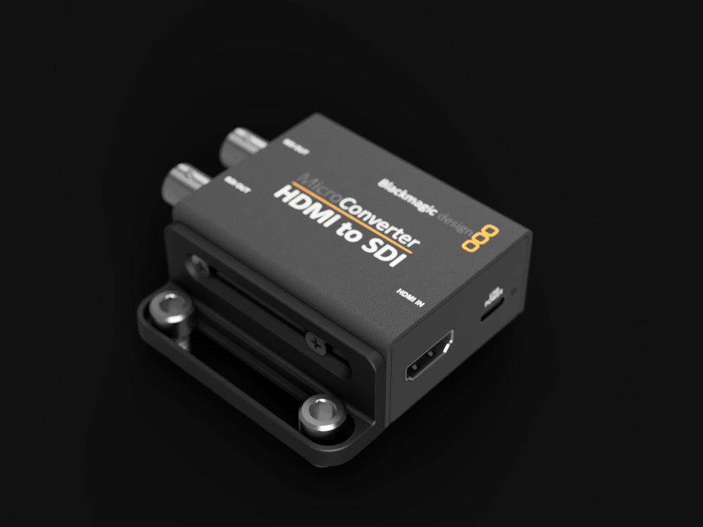 Blackmagic Micro Converter Mount by Ash | Download free STL model ...