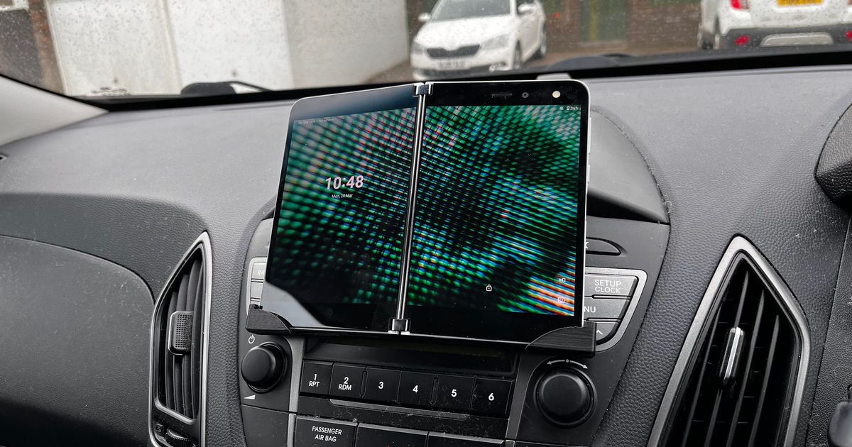 Surface Duo Car CD Mount by Greyman | Download free STL model ...
