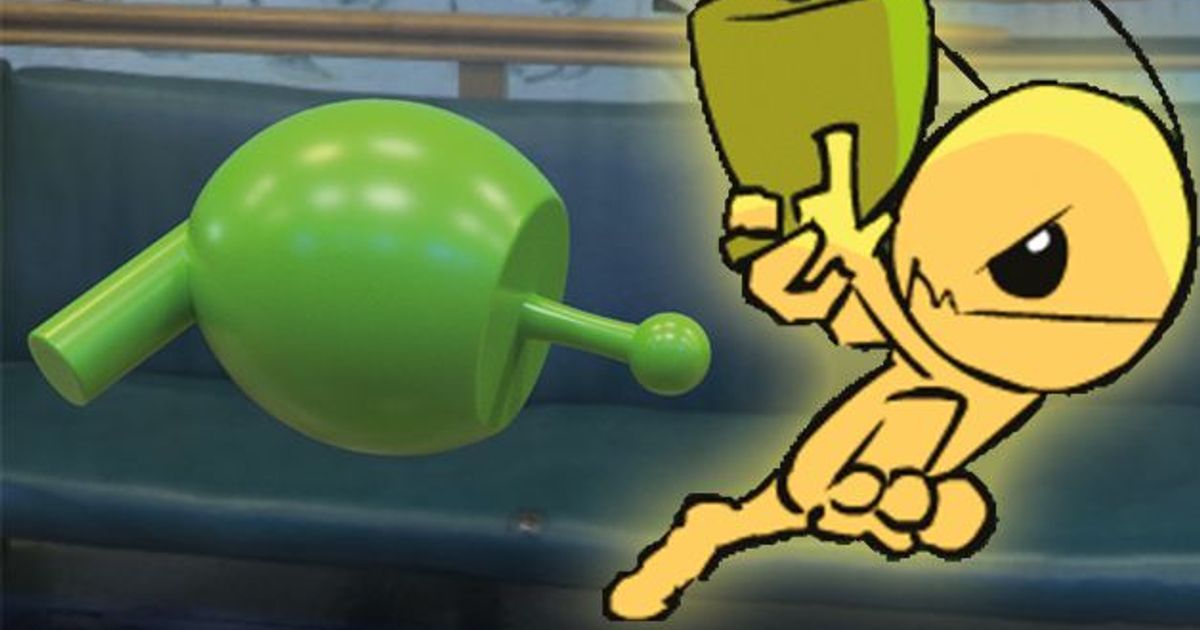 Alien Hominid Gun by lukethemaker | Download free STL model ...