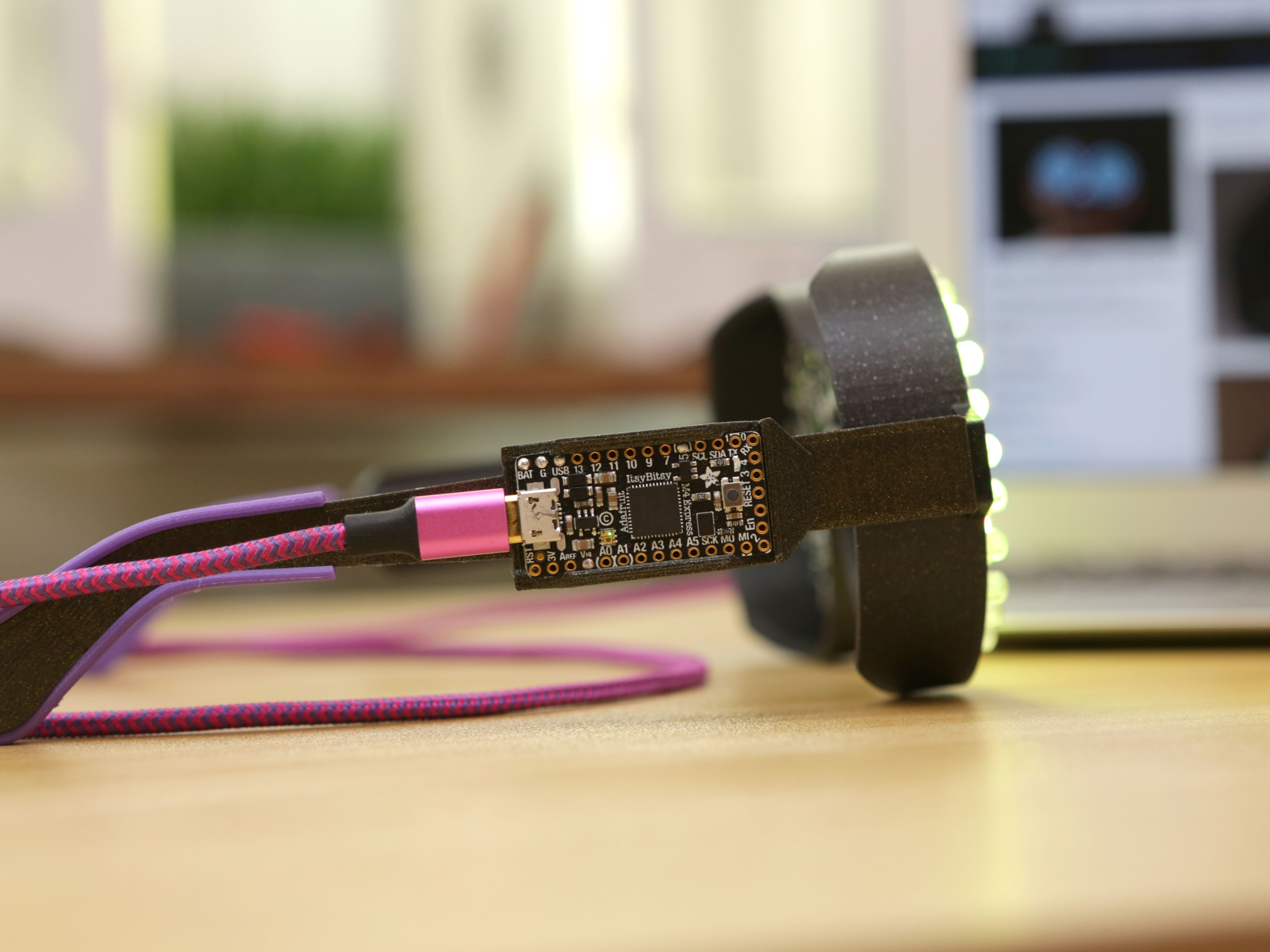 Rezz-Inspired NeoPixel Glasses by Adafruit | Download free STL model ...
