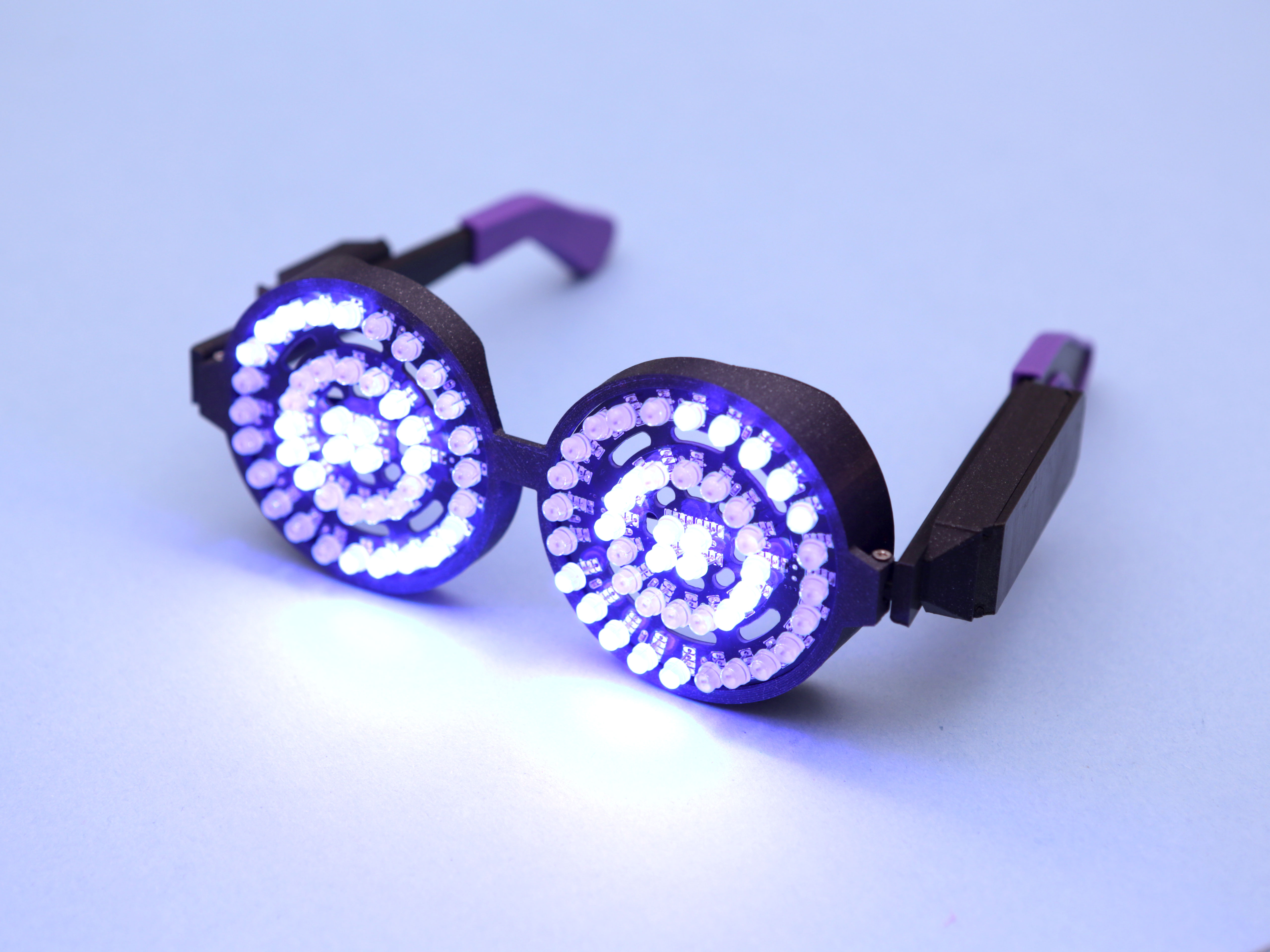Rezz-Inspired NeoPixel Glasses by Adafruit | Download free STL model ...