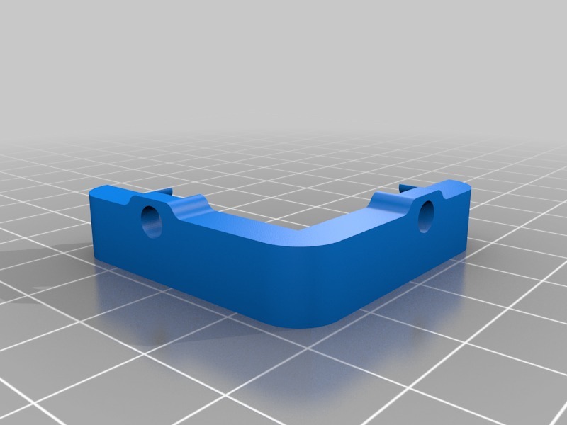 Low-Profile Glass Bed / Mirror Mounting Brackets by notna | Download ...