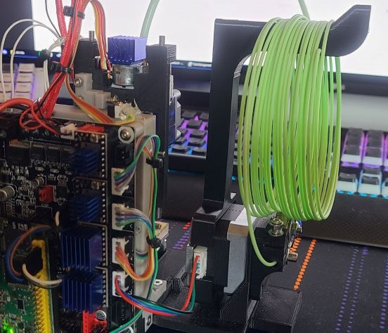 Mini DVD Motor 3D Printer Spool Holder by TheBasedDoge | Download free ...