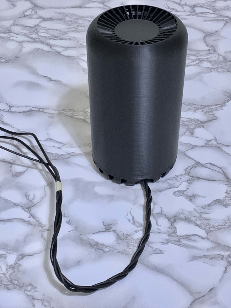 Raspberry Pi NAS / Server Case [3.5 HDD] [Mac Pro 2013 lookalike] por ...
