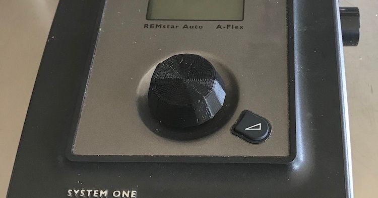 Customizable Knob for CPAP by WoodenDavid | Download free STL model ...