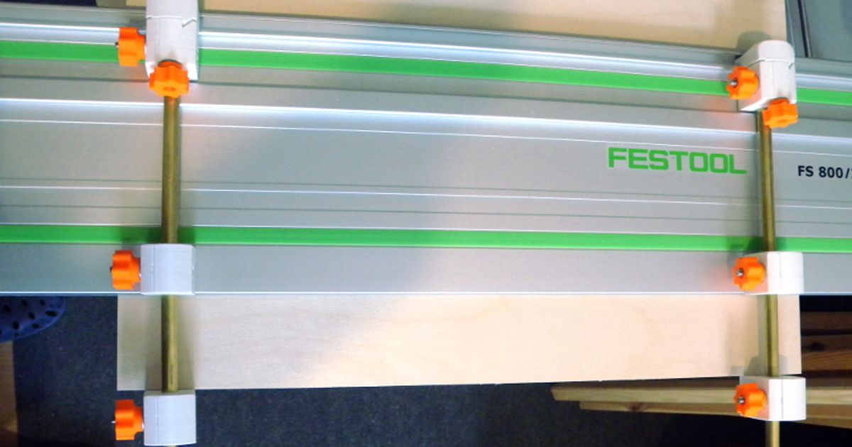 Guide Rail Parallel Stop for Festool by Thyn | Download free STL model ...