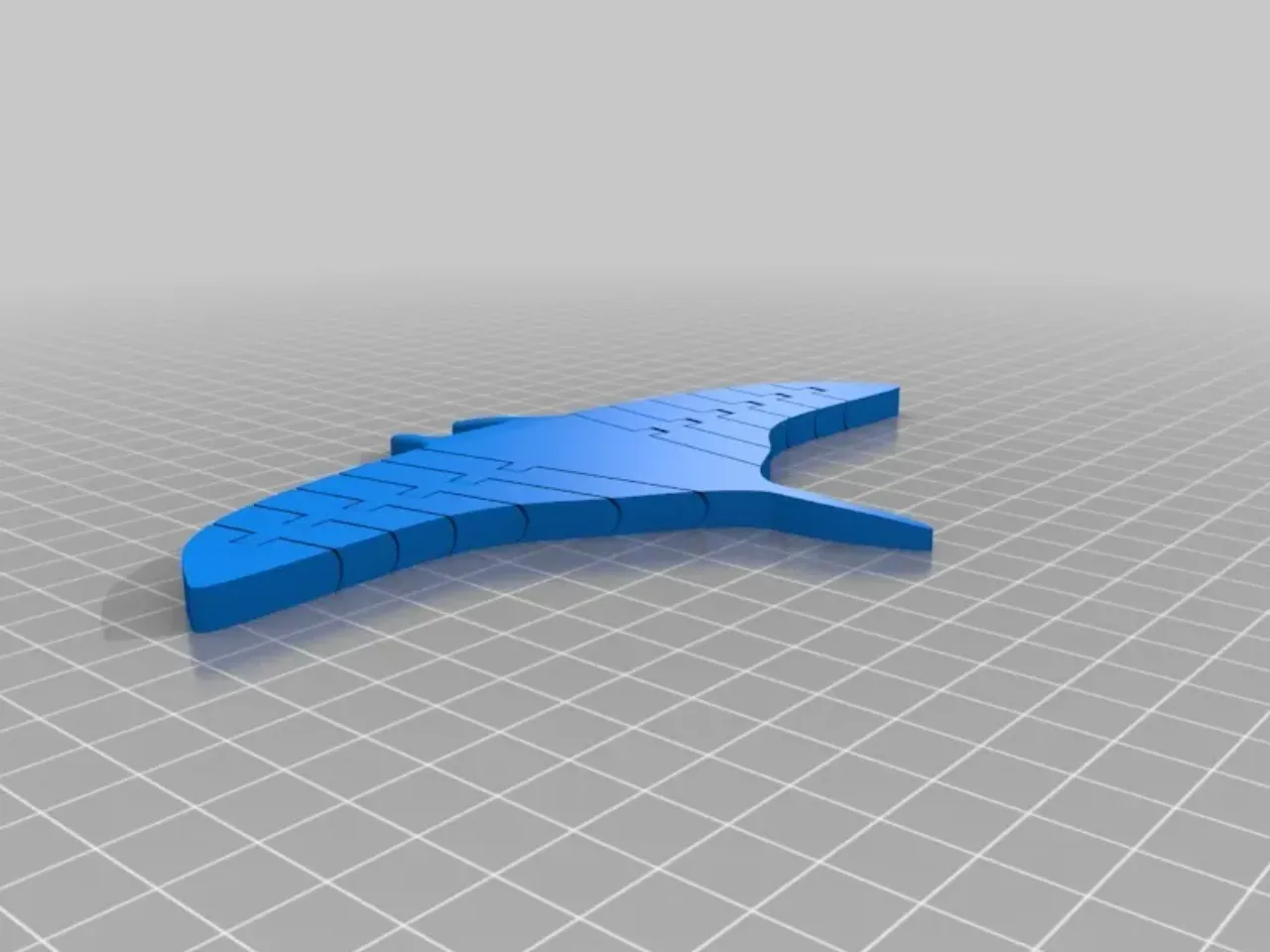 Flexi Articulated Manta Ray by Airwaves Ted | Download free STL model ...