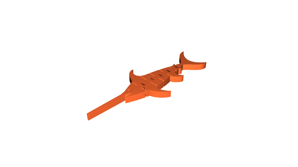 Flexi Articulated Swordfish (small) by Airwaves Ted | Download free STL ...